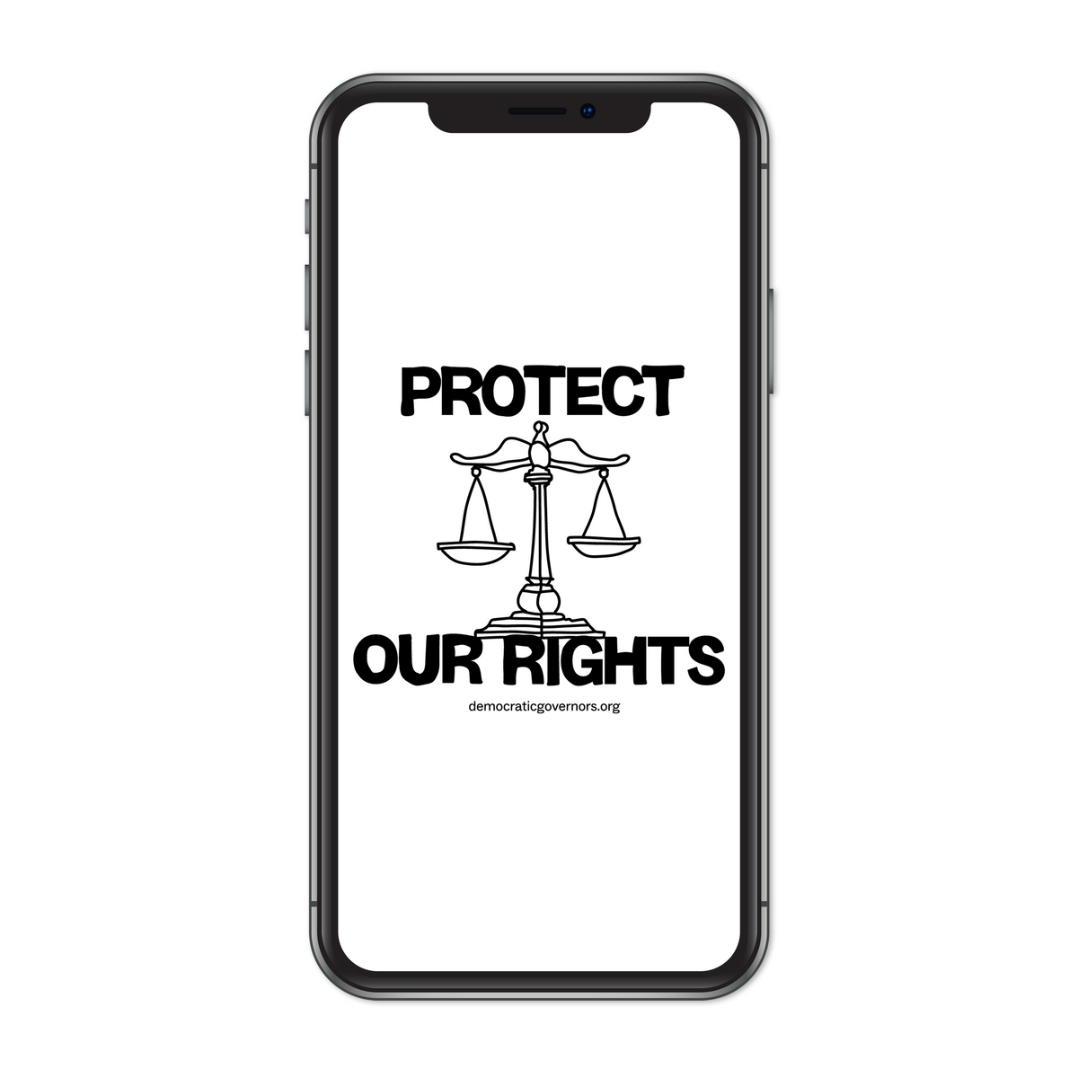 Free Protect Our Rights Phone Background – DGA Store