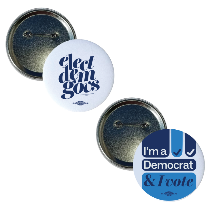 Elect Dem Govs Button Pack – DGA Store